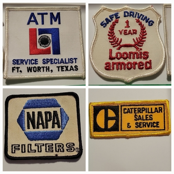 Other | Vintage Work Uniform Patches | Poshmark